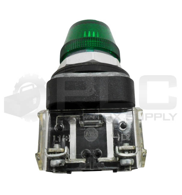 ALLEN BRADLEY 800T-Q10G /U PILOT LIGHT GREEN 120V AC/DC - PLC Toolbox Supply