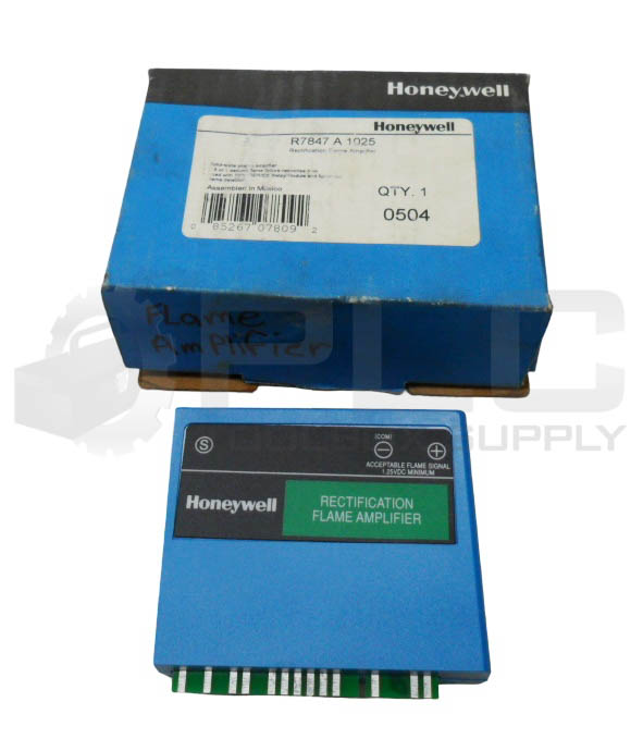 NEW HONEYWELL R7847 A 1025 RECTIFICATION FLAME AMPLIFIER *READ* - PLC ...