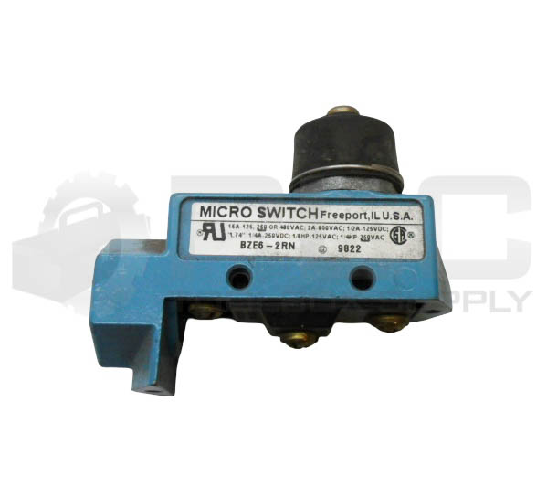 NEW MICRO SWITCH BZE6-2RN LIMIT SWITCH 15A 480VAC *READ* - PLC Toolbox ...