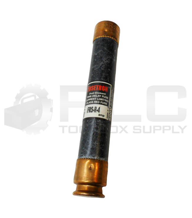 NEW BOX OF 10 BUSSMANN FRS-R-4 DUAL ELEMENT 4A 600VAC *READ* - PLC ...