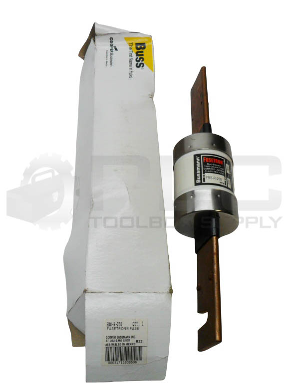 NEW BUSSMANN FRS-R-250 DUAL ELEMENT FUSE 250A 600VAC *READ* - PLC ...