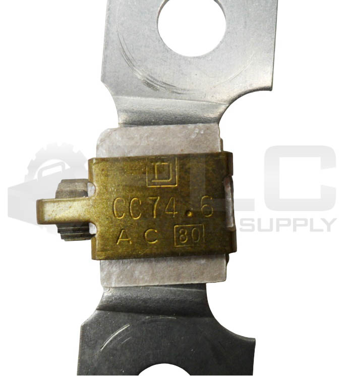 LOT OF 3 SQUARE D CC74.6 OVERLOAD RELAY THERMAL UNIT - PLC Toolbox Supply