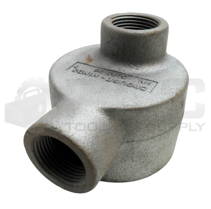 NEW CROUSE HINDS GUAB-36 OUTLET BOX *READ* - PLC Toolbox Supply