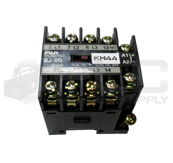 LOT OF 2 FUJI ELECTRIC SJ-0G MAGNETIC CONTACTOR 15A 440V SJ12AG - PLC ...