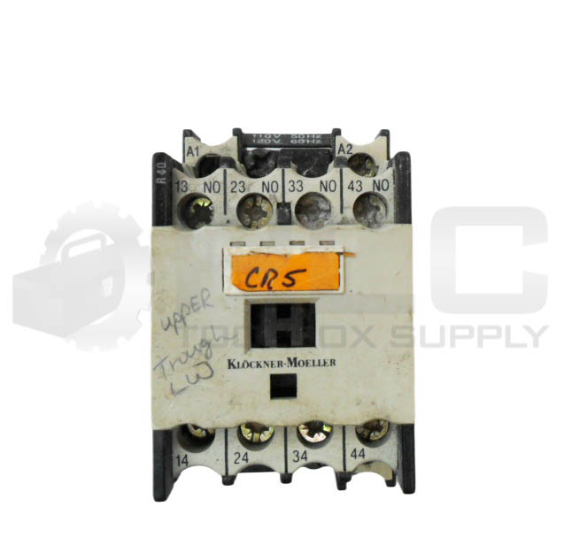 LOT OF 3 KLOCKNER MOELLER DIL R 40 CONTACTOR 600VAC 250VDC 15A - PLC ...