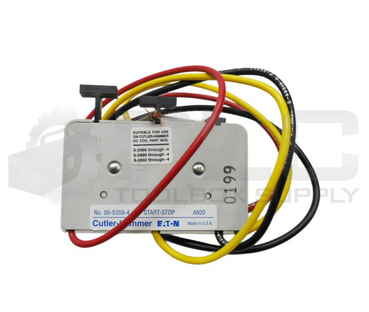 NEW EATON CUTLER HAMMER 86-5359-4 SELECTOR SWITCH - PLC Toolbox Supply