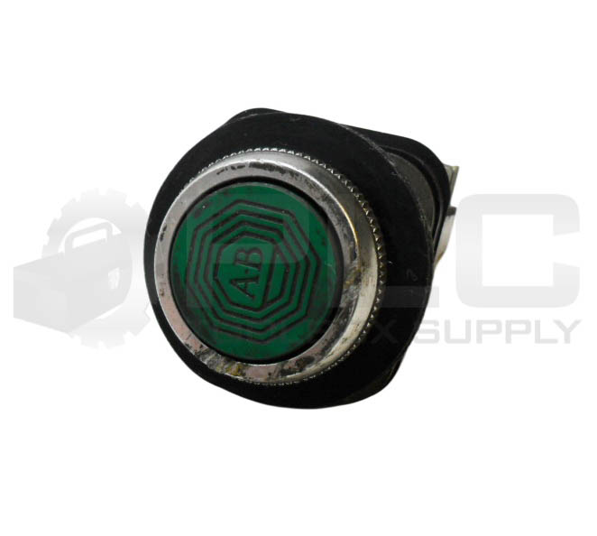 LOT OF 2 ALLEN BRADLEY 800T-A1A PUSH BUTTON GREEN 600V - PLC Toolbox Supply