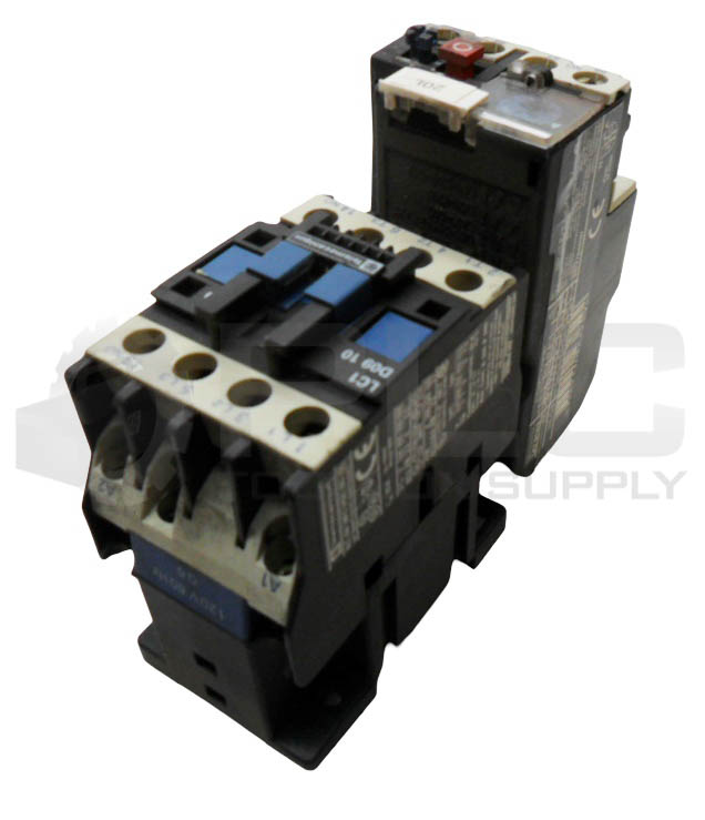 TELEMECANIQUE LR2 D1312 OVERLOAD RELAY 600VAC 30A W/ LC1 D0910 CONTACTOR - PLC Toolbox Supply