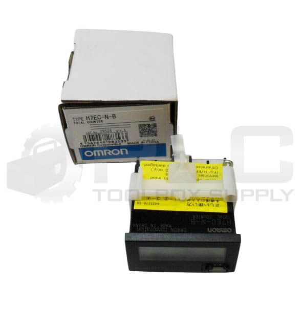 NEW OMRON H7EC-N-B TOTAL COUNTER H7EC - PLC Toolbox Supply