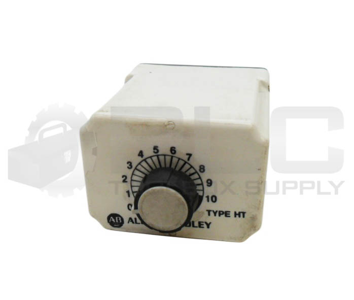 ALLEN BRADLEY 700-HT12AA1 /A TIME DELAY RELAY 120VAC 50/60HZ 0.1-10S ...