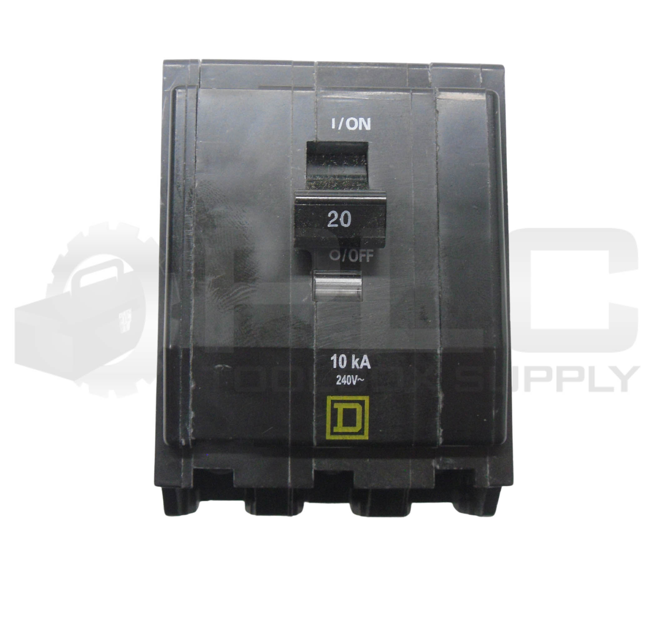 SQUARE D QO320 3 POLE CIRCUIT BREAKER 20A 50/60HZ - PLC Toolbox Supply