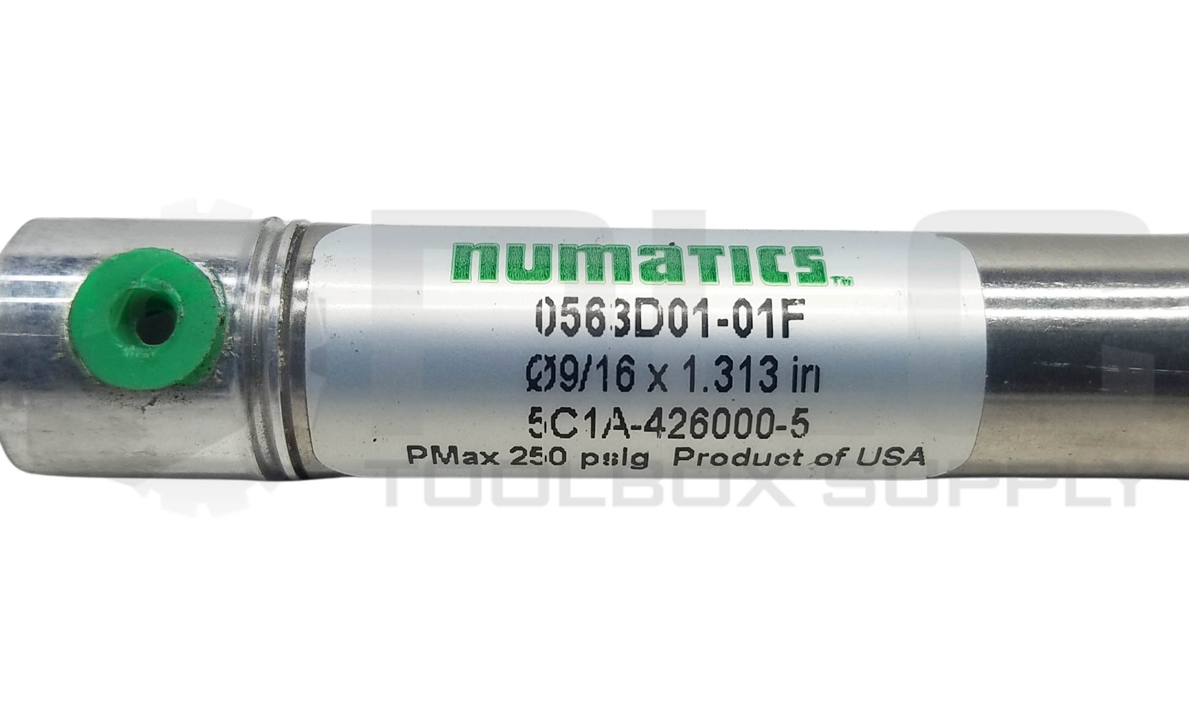 NEW NUMATICS 0563D01-01F PNEUMATIC CYLINDER, 9/16″ BORE 1.313″ STROKE ...