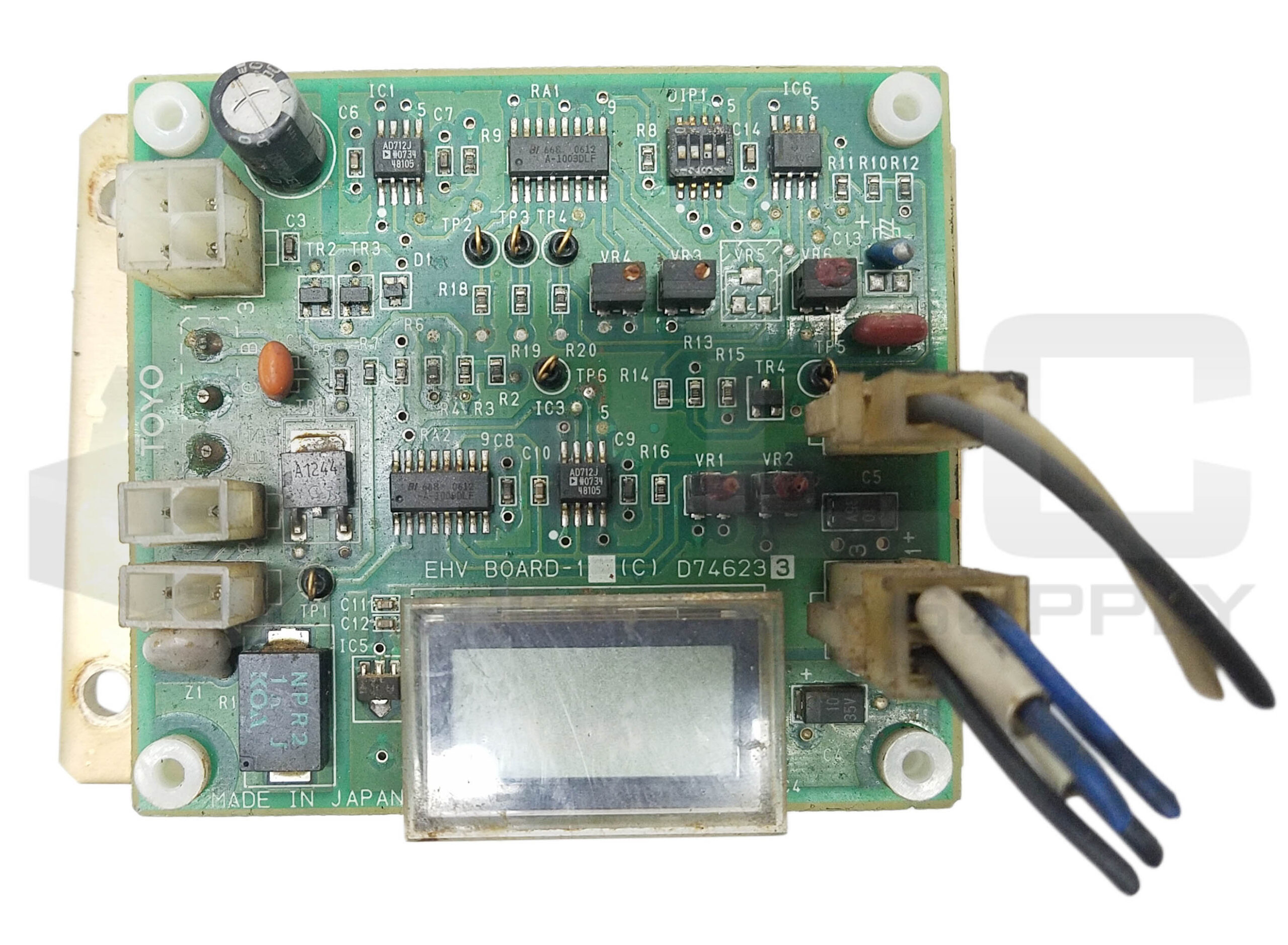 TOYO EHV BOARD-1 (C) D746233 PCB CIRCUIT BOARD CARD w/ DMS-20LCD-1-5B-C ...