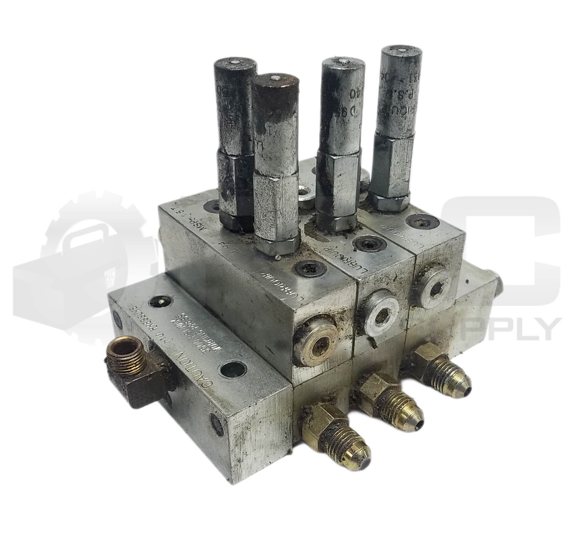 LUBRIQUIP MSP-15T (1) MSP-30S (1) MSP-40 (1) MODULAR DIVIDER VALVE ...