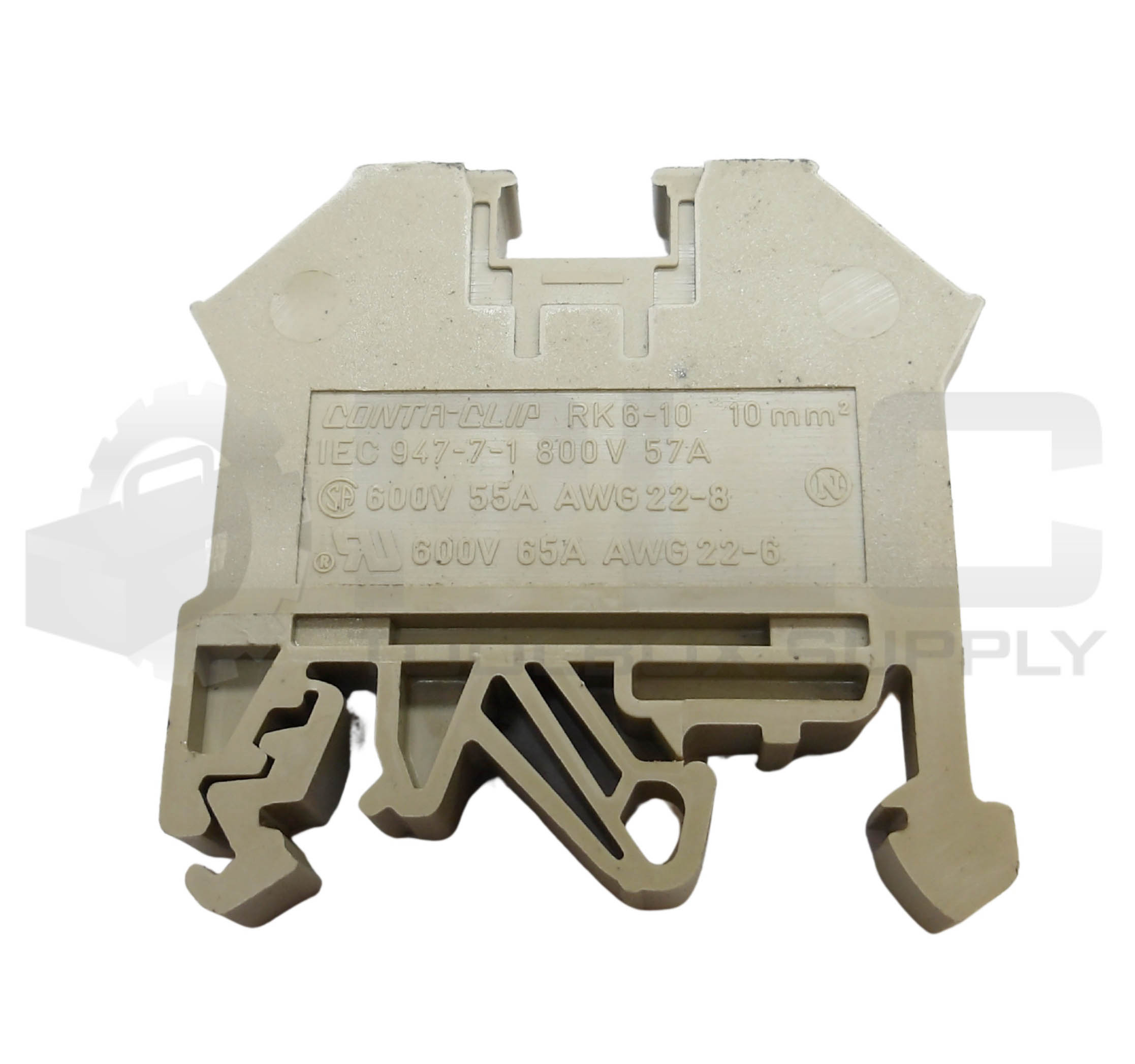 LOT OF 21 CONTA-CLIP RK6-10 TERMINAL BLOCK 800A 57A - PLC Toolbox Supply