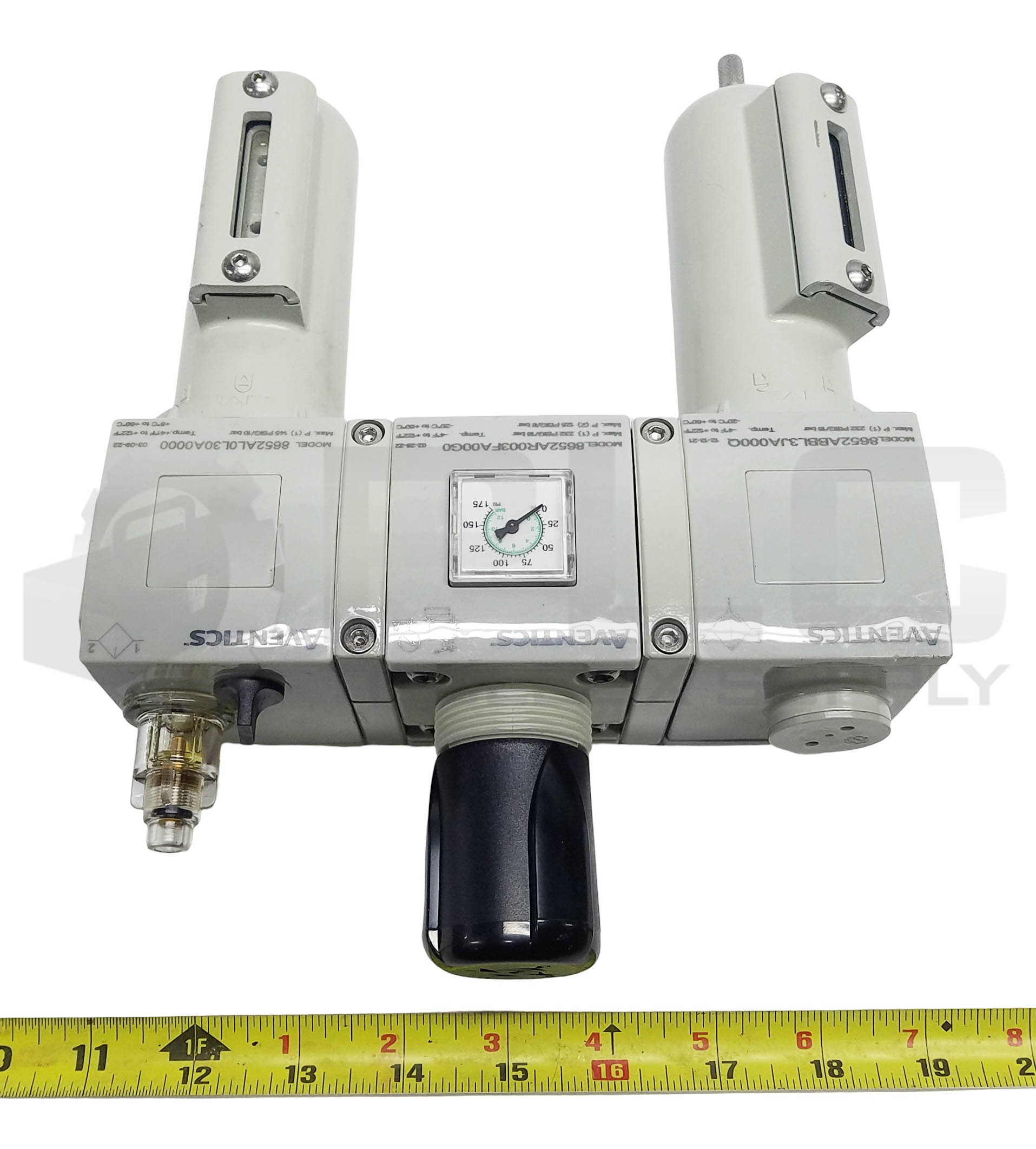 NEW AVENTICS 8652ASLC0L00A00 AIR PREPARATION MANIFOLD ASSEMBLY - PLC ...