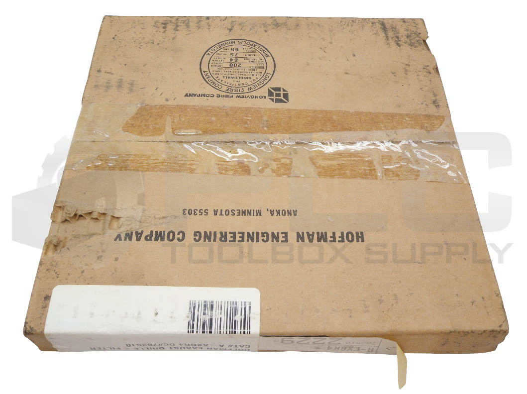 NEW SEALED HOFFMAN A-EXGR4 EXHAUST GRILLE & FILTER - PLC Toolbox Supply
