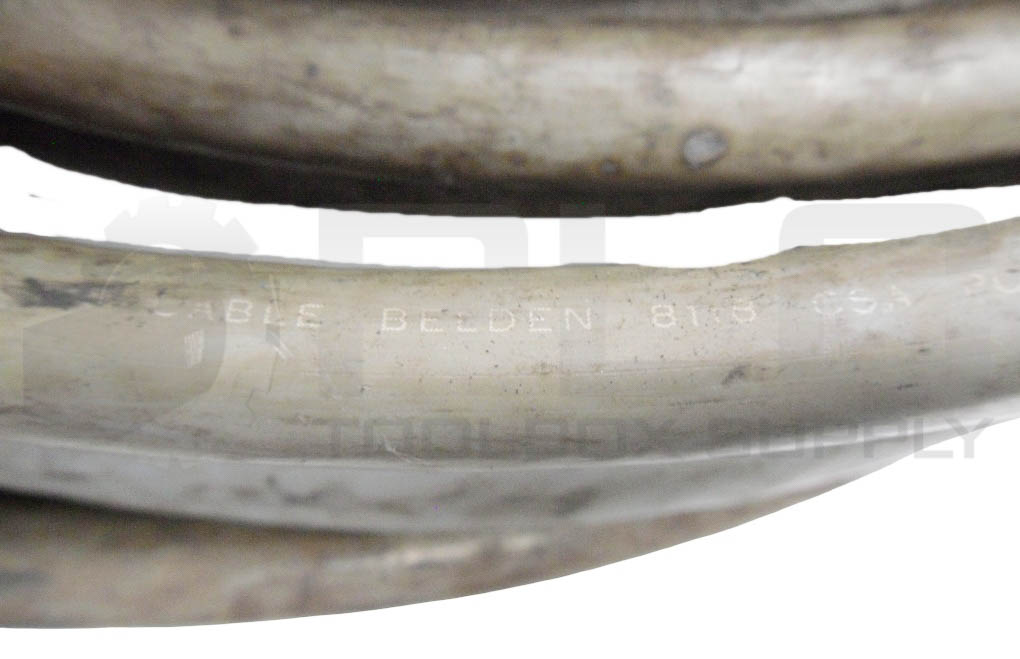 BELDEN 8118 AWM 2919 CORDSET, W/ 206150-1 FEMALE AND MALE AMP CONNECTOR ...