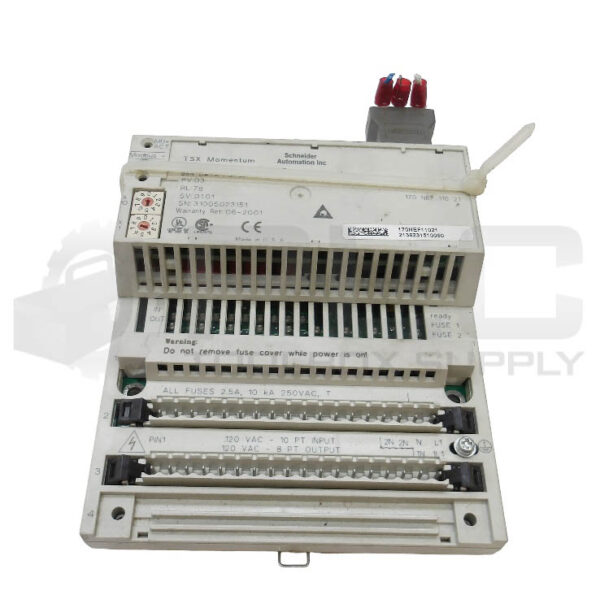 SCHNEIDER AUTOMATION 170NEF11021 COMMUNICATION ADAPTER W/ 170ADM69051 I ...