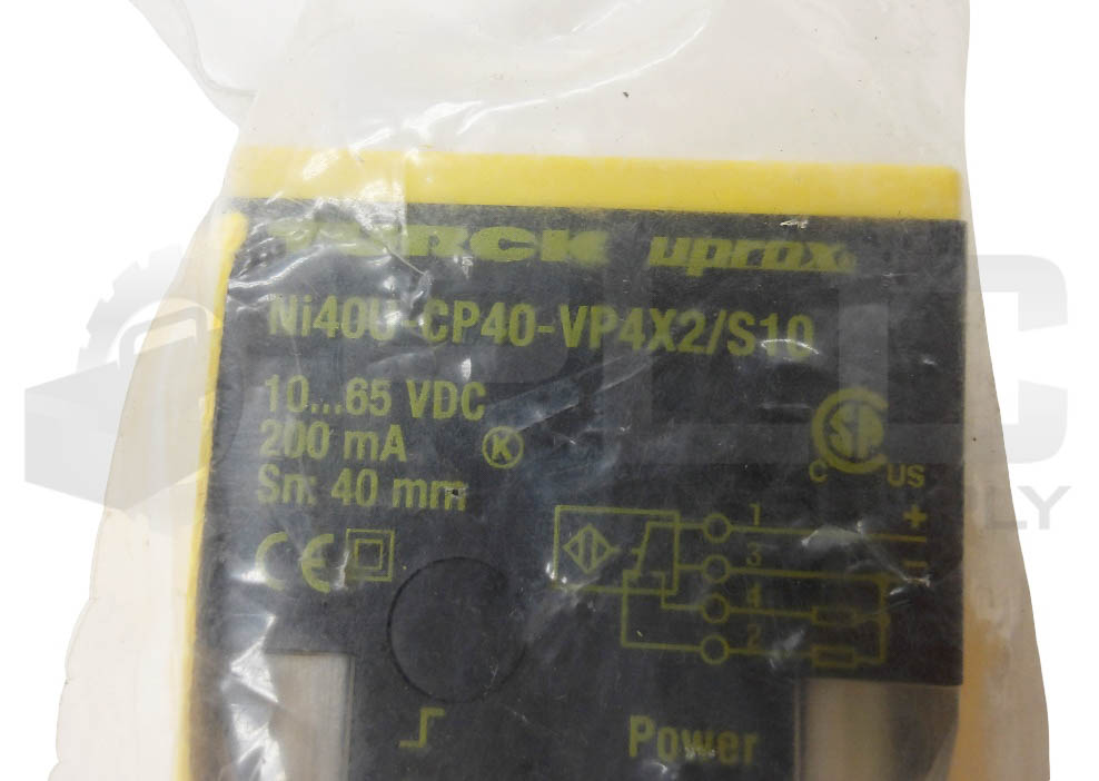 NEW SEALED TURCK NI40U-CP40-VP4X2/S10 PROXIMITY SWITCH SENSOR - PLC ...