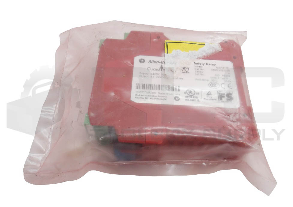 NEW SEALED ALLEN BRADLEY 440R-W23219 /A SAFETY RELAY MSR310P 24VDC 5W ...