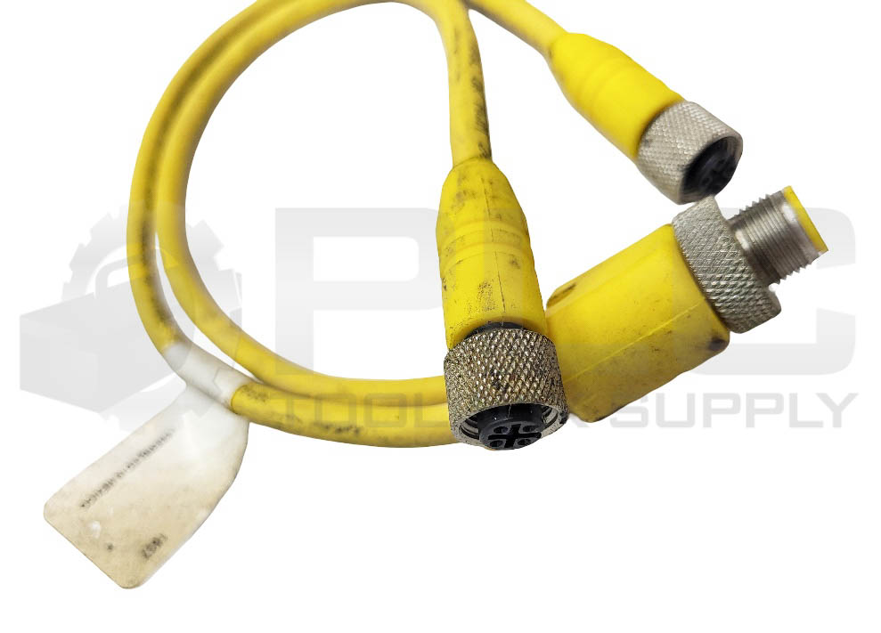 NEW LUMBERG AUTOMATION ASB 2-RKT 4-3-643/0.3M SENSOR CABLE APPROX 1FT ...