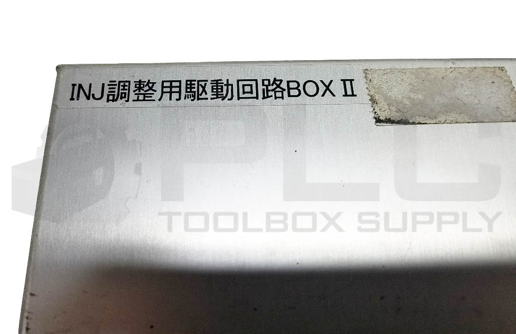 TOYOTA INJ ADJUSTMENT DRIVE CIRCUIT BOX II J0907766-002 - PLC Toolbox ...