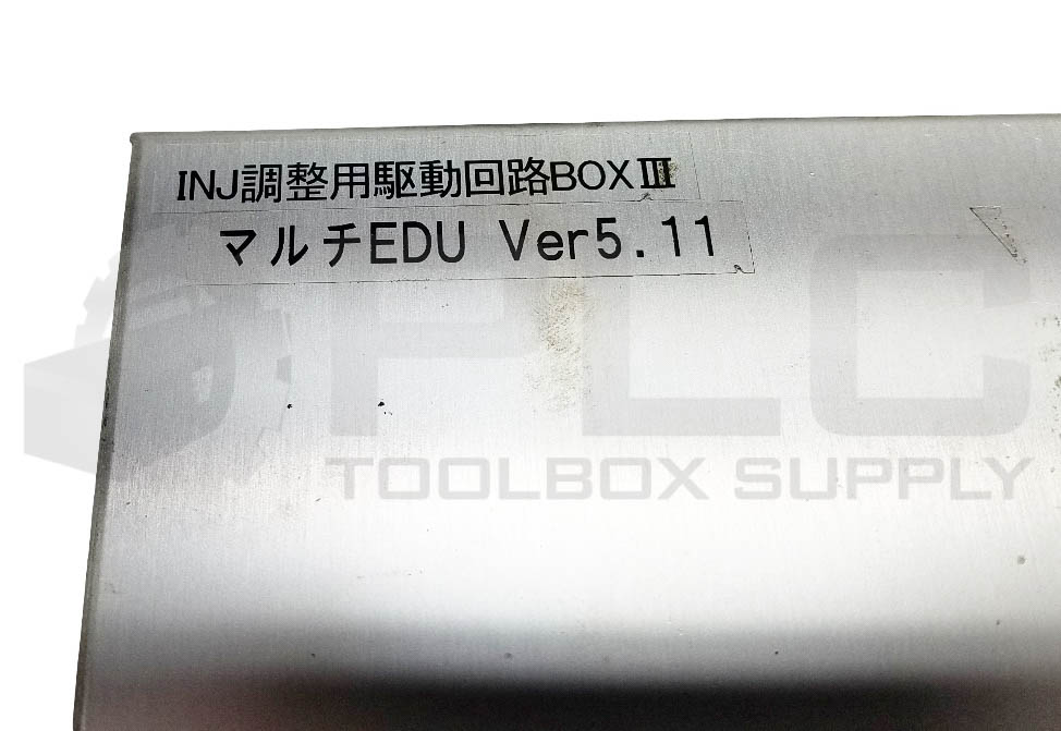 TOYOTA INJ ADJUSTMENT DRIVE CIRCUIT BOX III J1936479-100 - PLC Toolbox ...