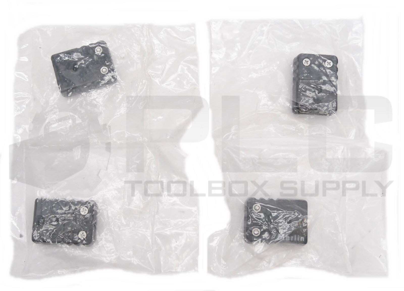 LOT OF 4 NEW MARLIN 3869K22 THERMOCOUPLE CONNECTOR TYPE J ROUND 2 PIN ...