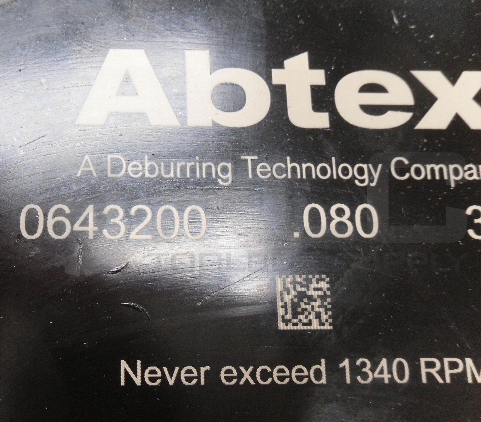 NEW ABTEX 0643200 10" DISC BRUSH .080 GRIT *READ* - PLC Toolbox Supply