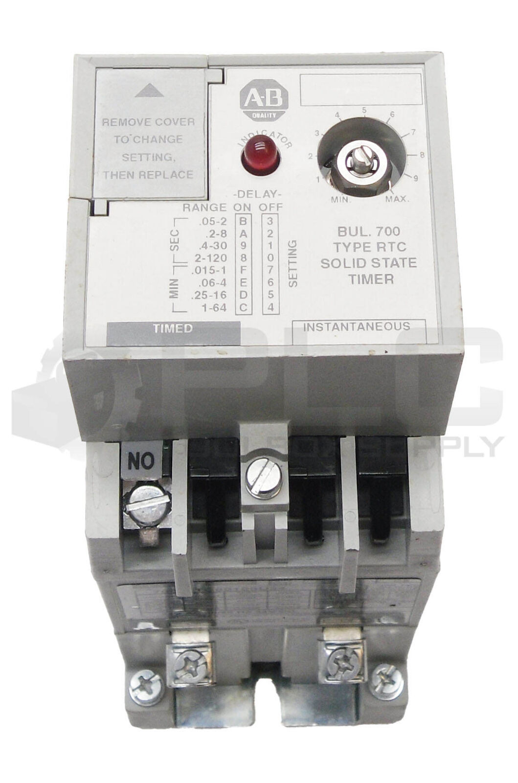 NEW ALLEN BRADLEY 700-RTC00100U24 /A SOLID STATE TIMER 24V AC/DC 50 ...
