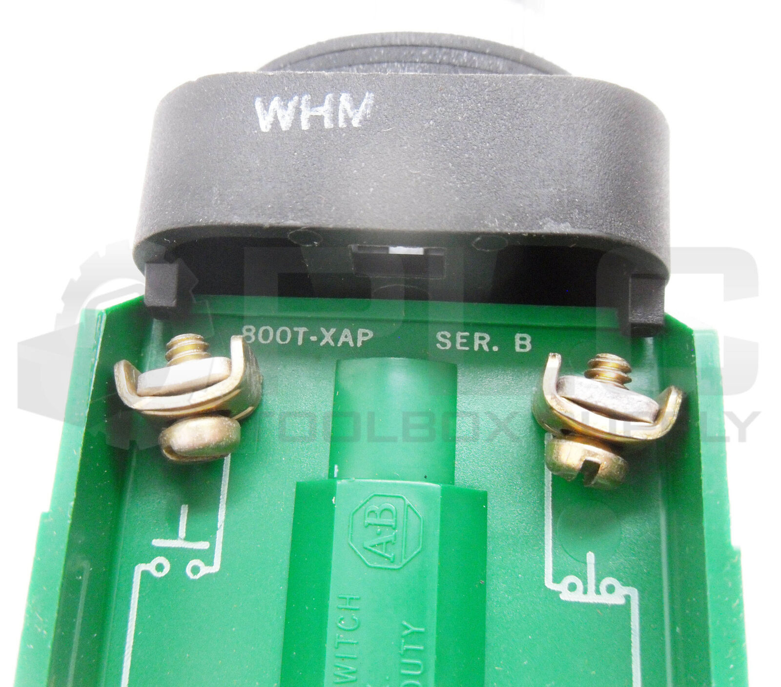 NEW ALLEN BRADLEY 800T-PA16 /N PUSH BUTTON W/ GUARD W/ 800T-XAP /B ...