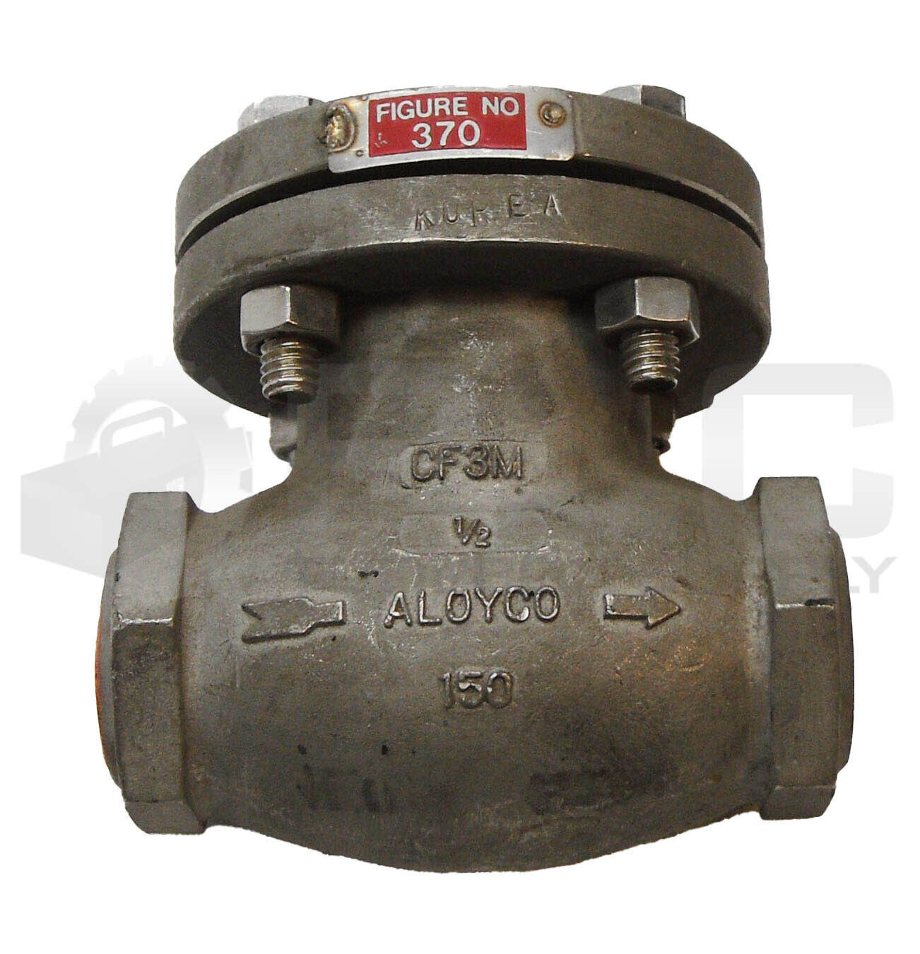 NEW ALOYCO 370 THREADED SWING CHECK VALVE 3/4" *READ* - PLC Toolbox Supply