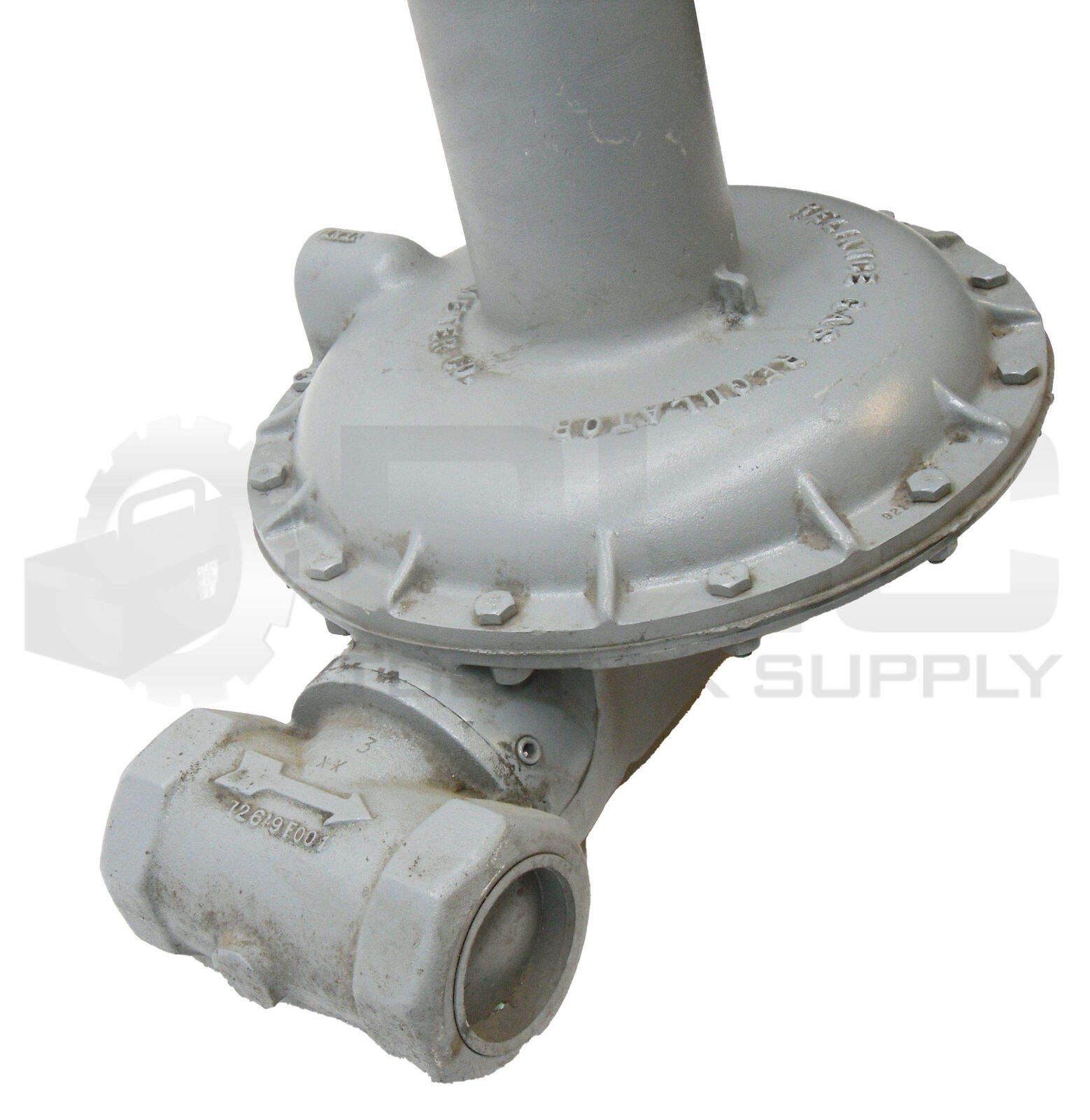 NEW AMERICAN METER CO 2003 RELIANCE GAS REGULATOR MAIN ORI 3/8" RANGE 5 ...