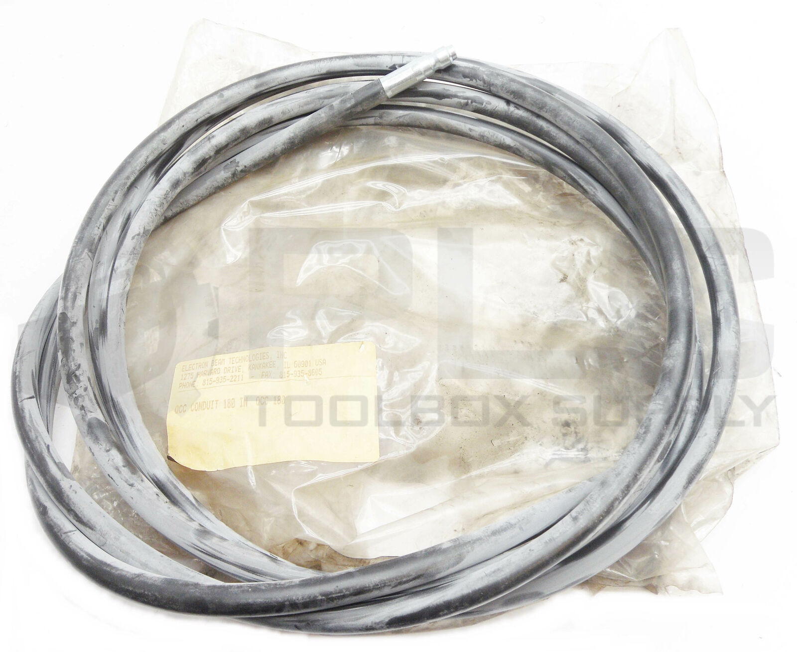 NEW ELECTRON BEAM TECHNOLOGIES QCC 180 CONDUIT *READ* - PLC Toolbox Supply NEW ELECTRON BEAM TECHNOLOGIES QCC 180 CONDUIT *READ* - PLC Toolbox Supply