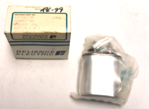 NEW IN BOX RELIANCE ELECTRIC 69932-13R CAPACITOR - PLC Toolbox Supply