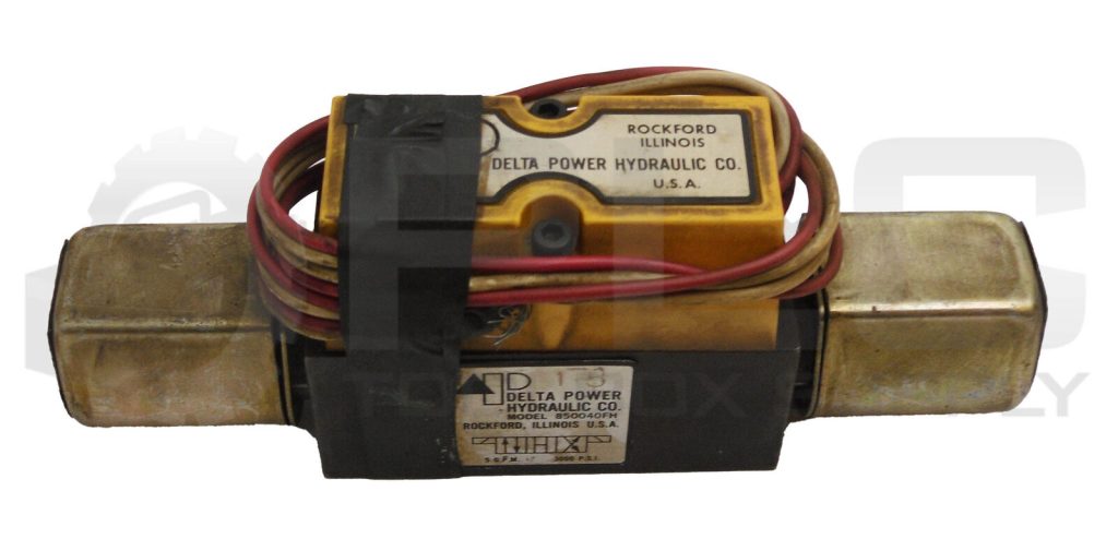 DELTA POWER HYDRAULIC 850040FH SOLENOID OPERATED DIRECTIONAL VALVE ...