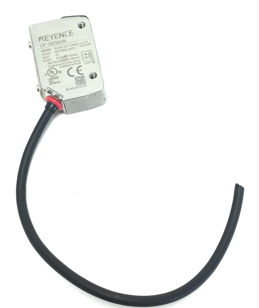 KEYENCE LR-ZB250AN RECTANGULAR LASER BEAM SENSOR - PLC Toolbox Supply