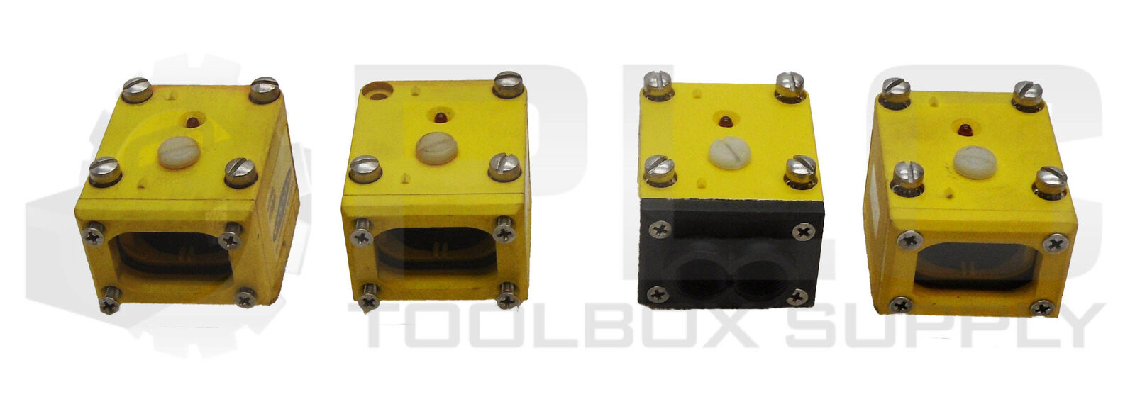 LOT OF 4 BANNER RSBF PHOTOELECTRIC SENSOR HEAD 2W - PLC Toolbox Supply