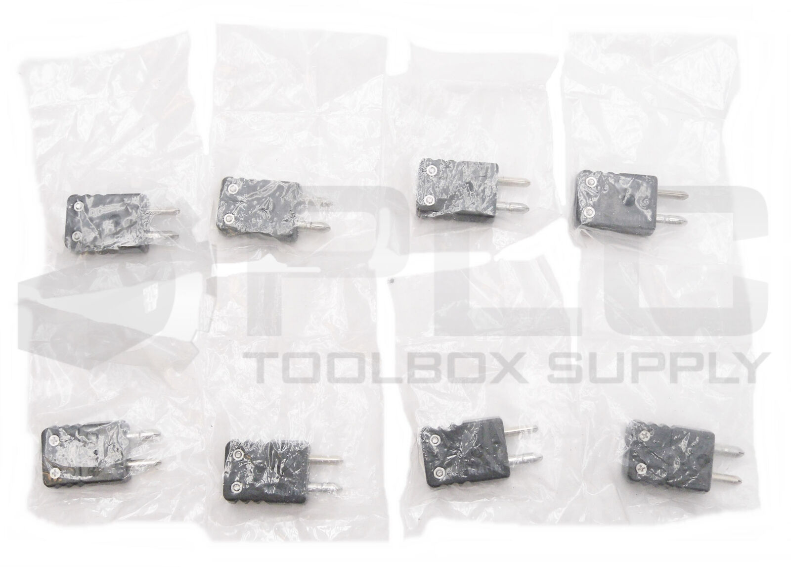 LOT OF 8 NEW MARLIN 3869K23 THERMOCOUPLE CONNECTOR TYPE J ROUND MALE 2 ...