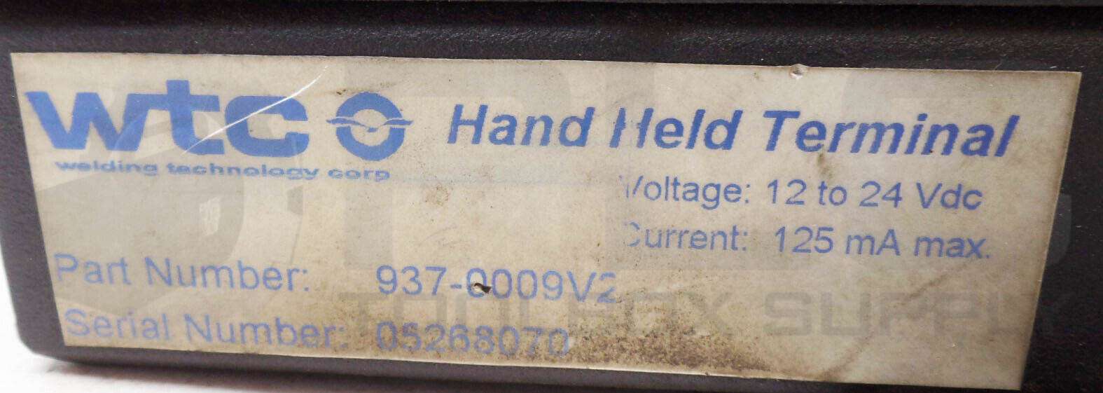 MEDAR 937-0009V2 HANDHELD TERMINAL 12-24VDC DEP100S - PLC Toolbox Supply