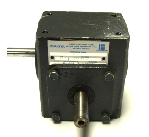 MORSE I10 15 LR GEAR REDUCER RATIO 15.0 INPUT HP .25 OUTPUT TORQUE 105 ...