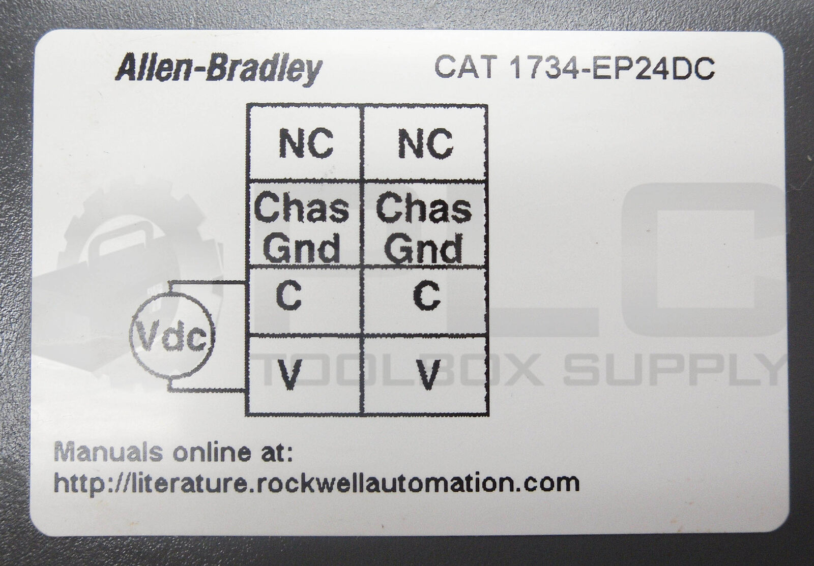 NEW ALLEN BRADLEY 1734-EP24DC EXPANSION POWER SUPPLY MODULE SER B - PLC ...