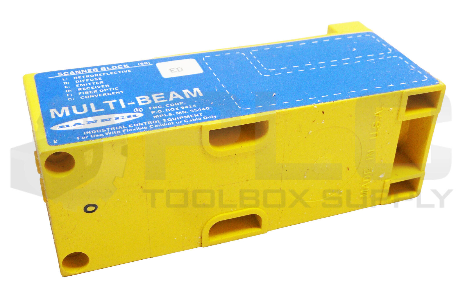 NEW BANNER ED MULTI BEAM SCANNER BLOCK *READ* - PLC Toolbox Supply