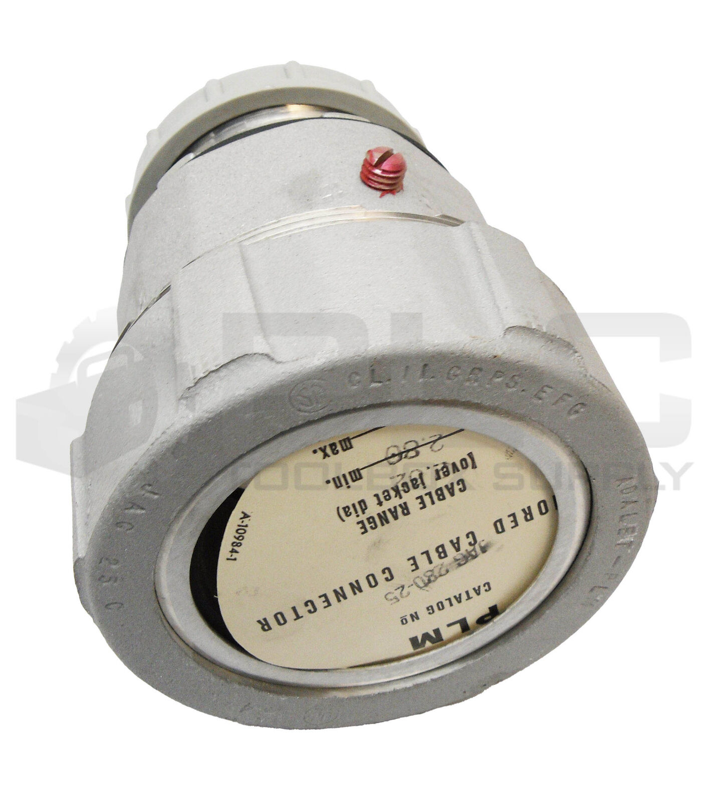 NEW BOX OF 2 ADALET-PLM JAG280-25 ARMORED CABLE CONNECTOR 2.62-2.80 ...