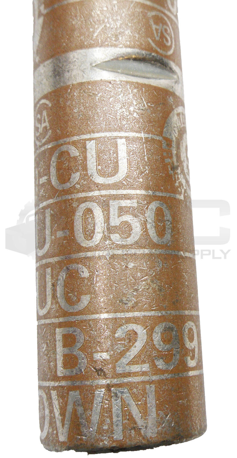 NEW BOX OF 3 PENN-UNION BBCU-050 COPPER COMPRESSION SPLICE BROWN 500MCM ...