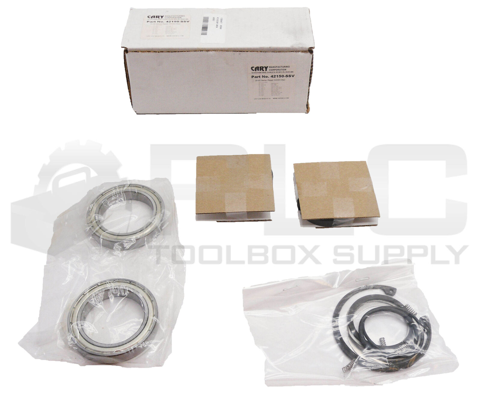 NEW CARY MAUNFACTURING 42150-SSV 0+1/2 SERIES REPAIR KIT SS-VITON - PLC ...