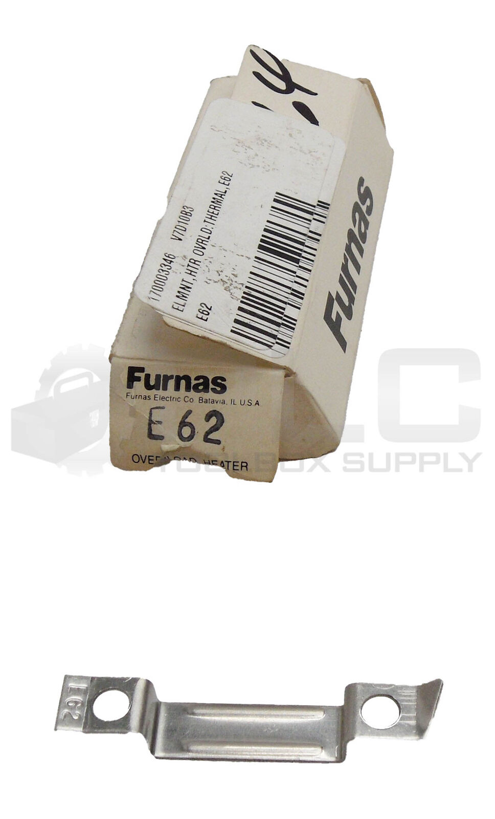 NEW FURNAS E62 THERMAL OVERLOAD HEATER ELEMENT - PLC Toolbox Supply