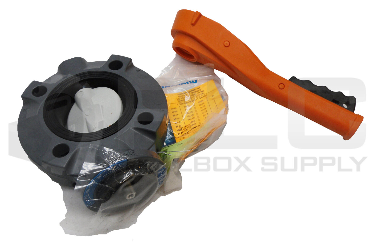 NEW HAYWARD BYV14030A0EL000 3" BUTTERFLY VALVE PVC/GFPP/EPDM - PLC ...