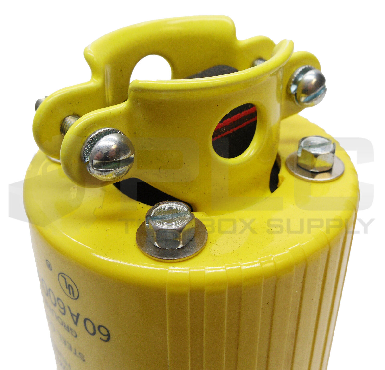 NEW HUBBELL HBL26419 3 POLE POWER PLUG 4 WIRE 60A 600VAC 26419 - PLC ...